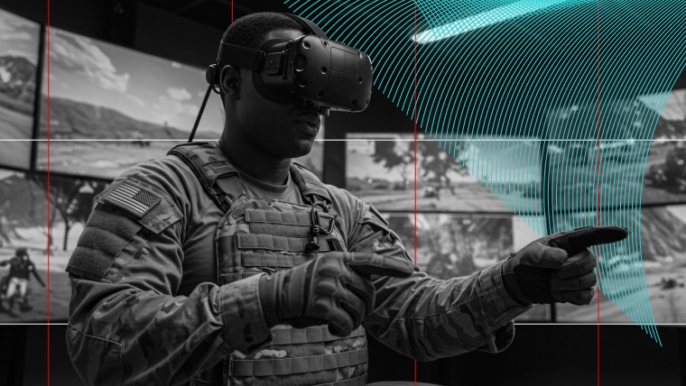 Developing a Military First for AR and VR Training